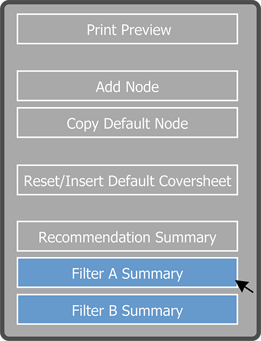 HAZOP Recommendation Filters Summary